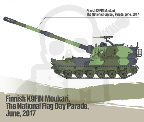 Battle-Models > Academy 13519 Armatohaubica K9FIN Moukari 1:35 polskie ...